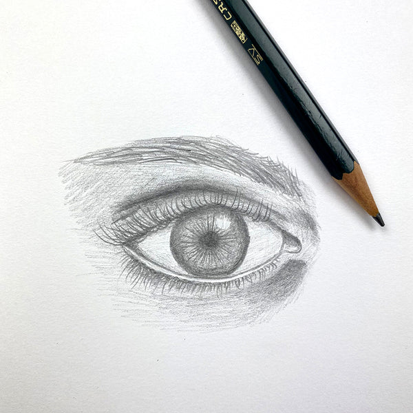 Realistic Drawing of Human Eye | Printable Art Lesson Plan | Downloada ...