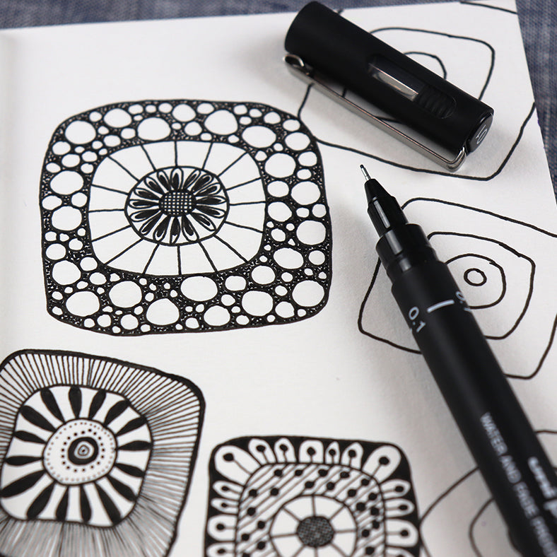 Uni Pin Fine Line Pen | Drawing Pens | Doodling – Mrs Red's art shop