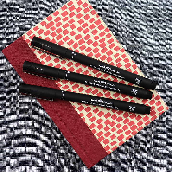 Uni Pin Fine Line Pen | Drawing Pens | Doodling – Mrs Red's art shop